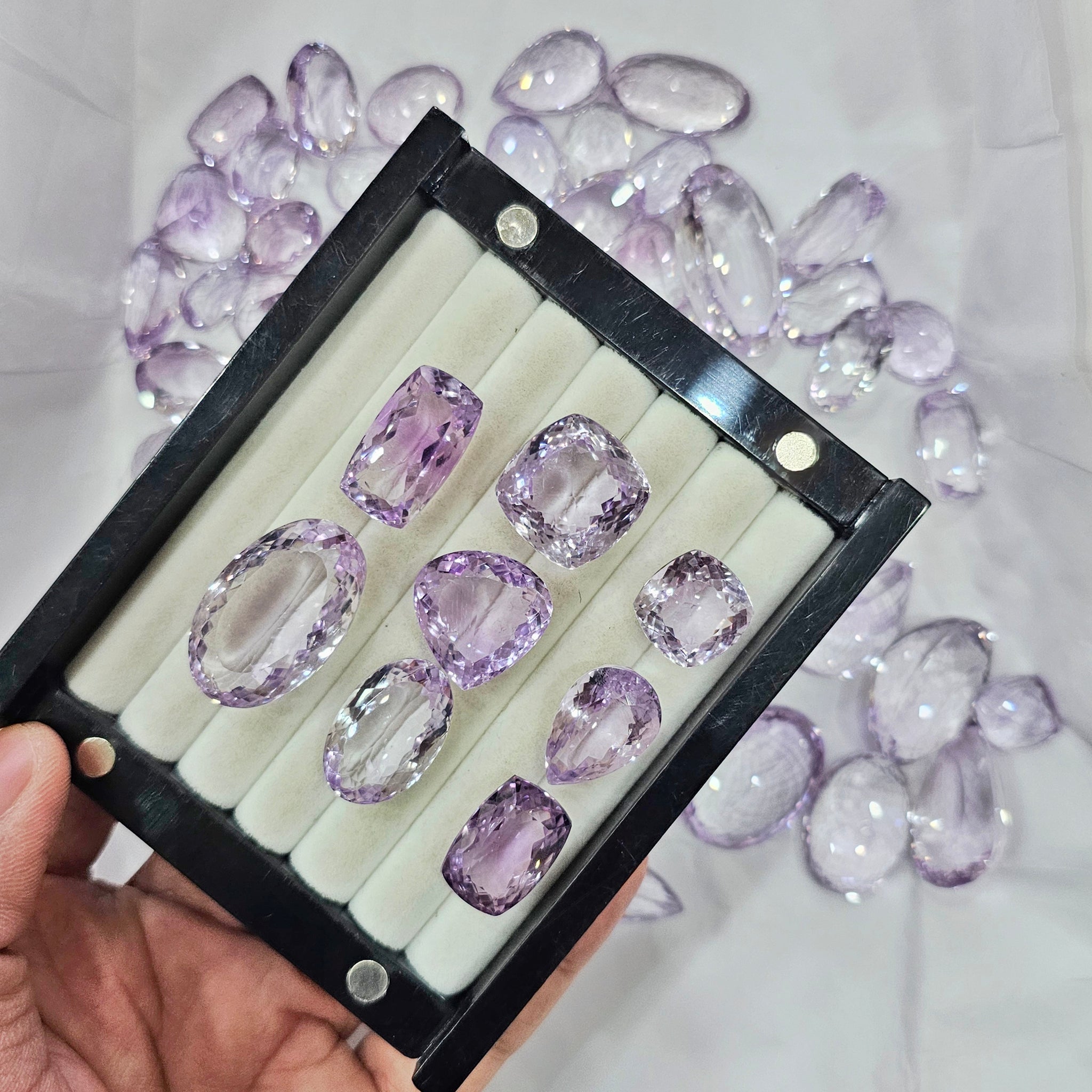 5 Pcs of Lavender Amethyst | Flawless Pastel colours | 15-25mm – The ...
