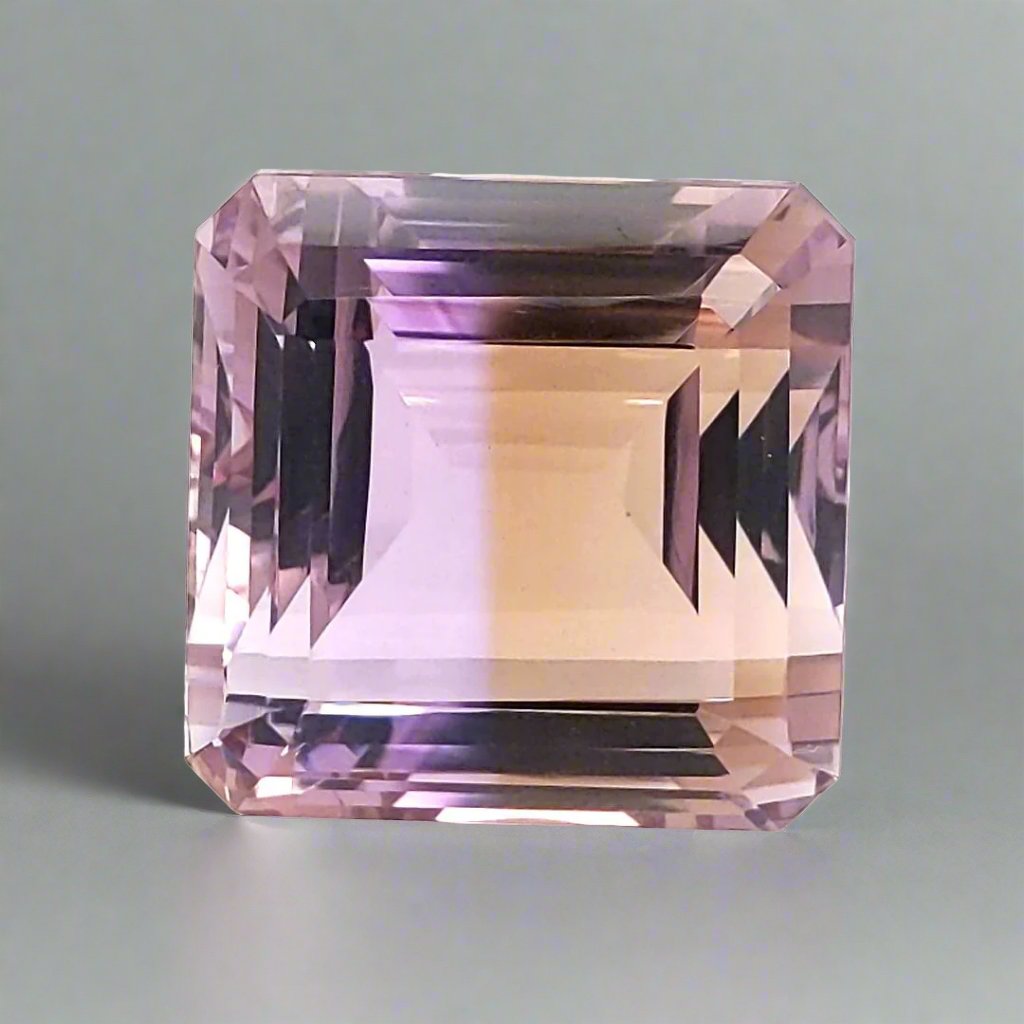 Natural Big Size Ametrine Bolivia Faceted | Rectangle Shape | Size:21x ...